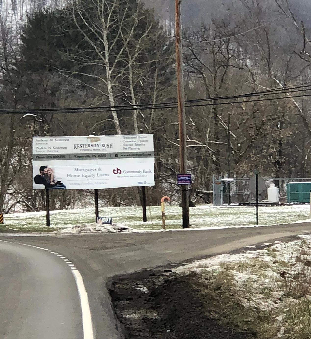 Billboard Advertising | Barton Hollow Rd East View PA | Keystone Posting