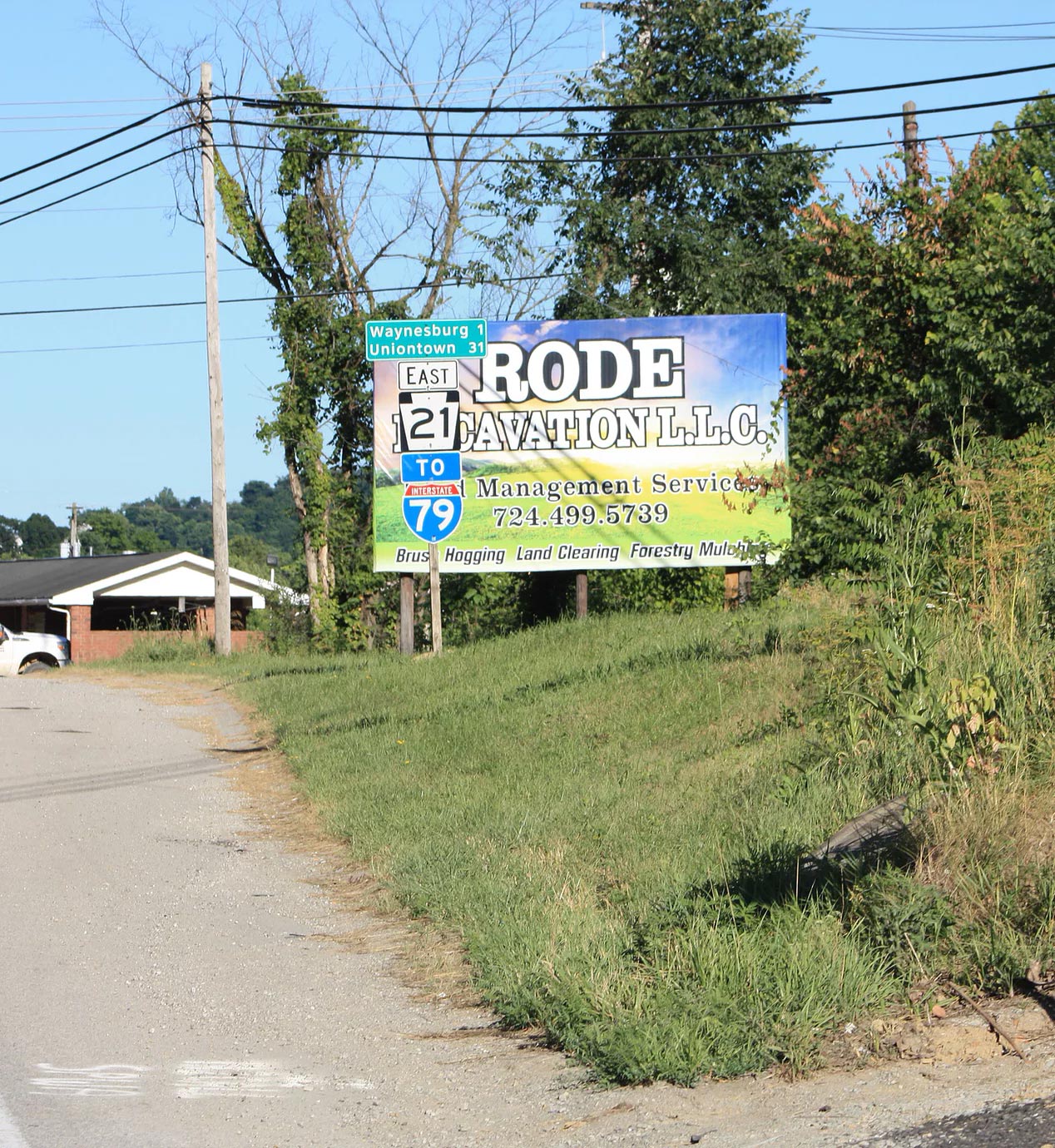 Billboard Advertising | Rte 21/18 West Waynesburg PA | Keystone Posting