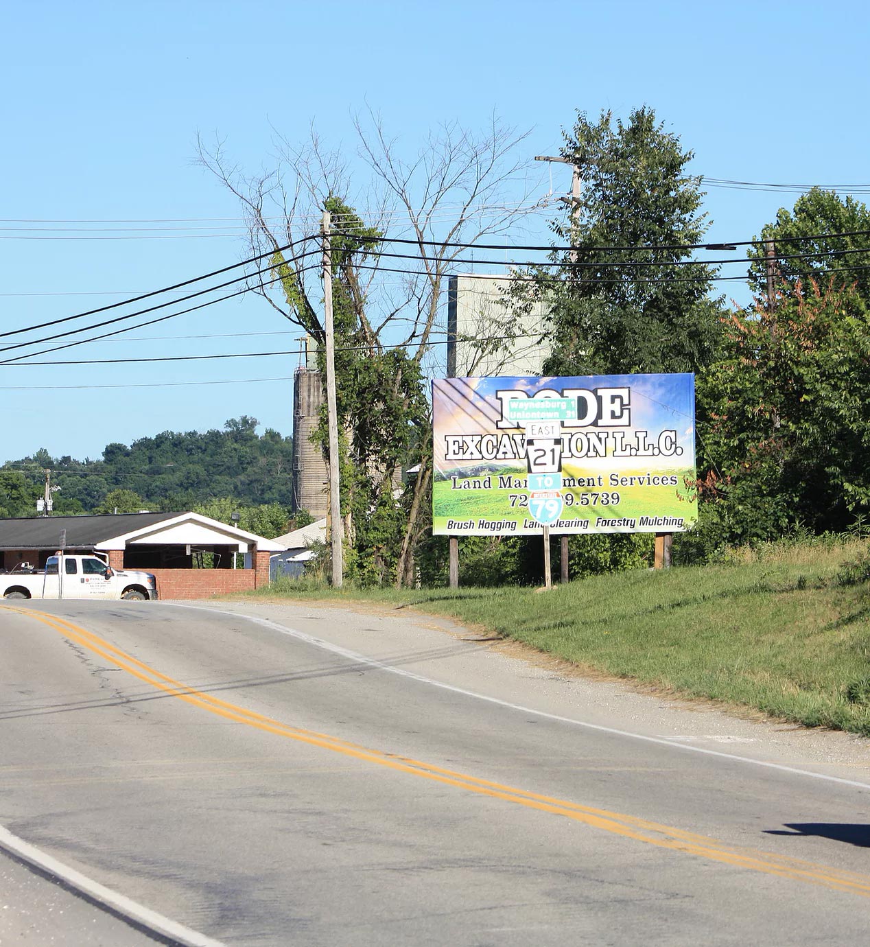 Billboard Advertising | Rte 21/18 West Waynesburg PA | Keystone Posting
