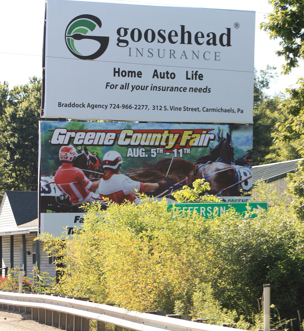 Route 21 Highway Advertising | Billboards | Greene County PA | Keystone ...