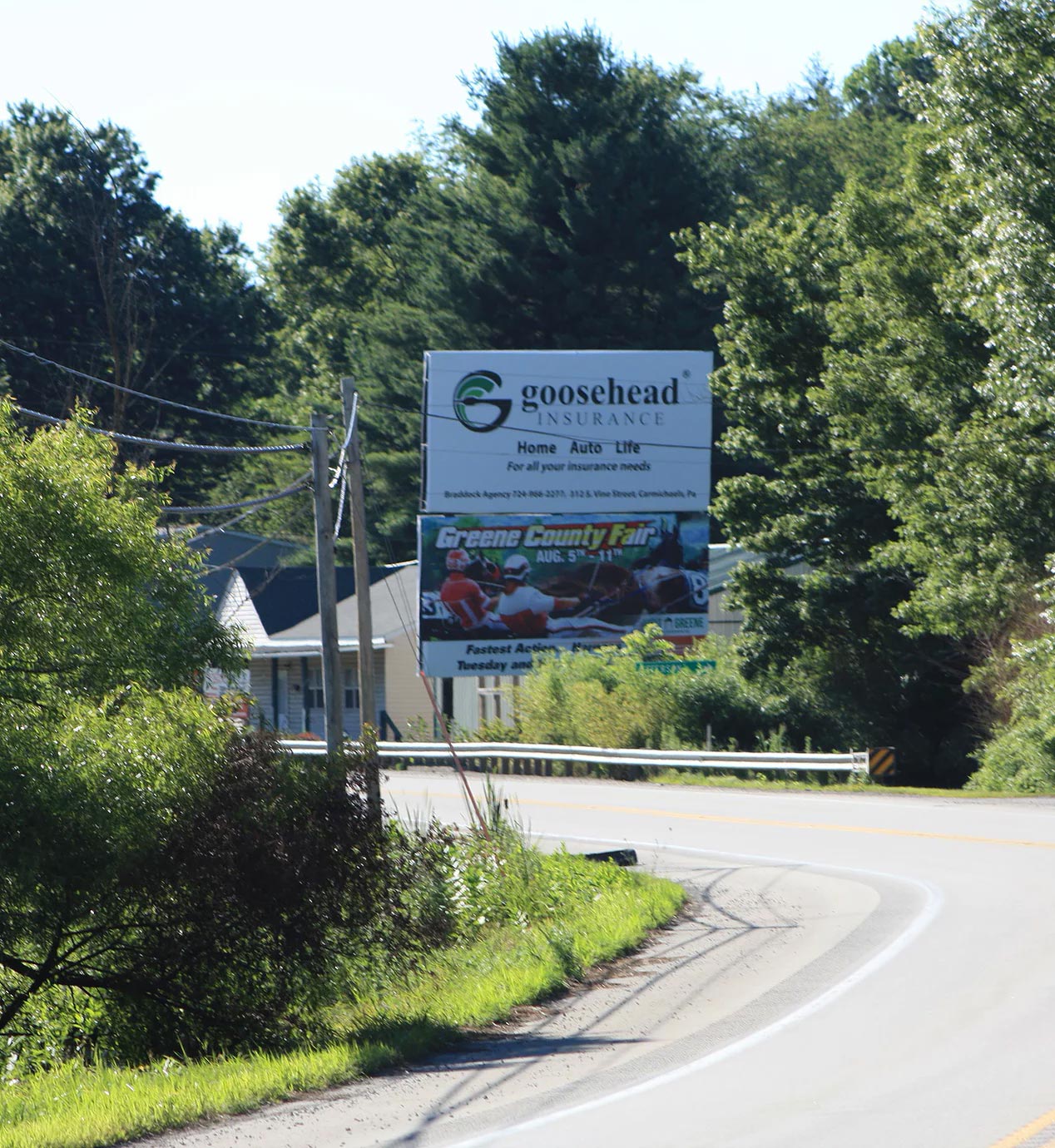 Route 21 Highway Advertising | Billboards | Greene County PA | Keystone ...